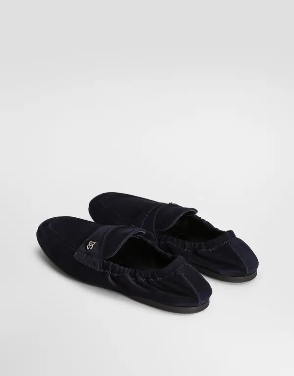 Dolce & Gabbana Dolce Gabbana Logo Strap Loafers