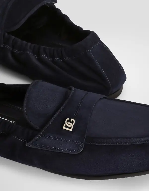 Dolce & Gabbana Dolce Gabbana Logo Strap Loafers