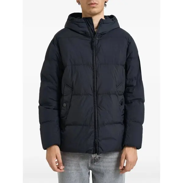 Stone Island Compass-badge High-neck Padded Jacket