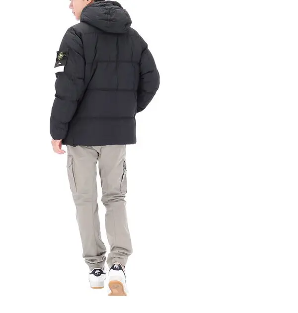 Stone Island Compass-badge High-neck Padded Jacket