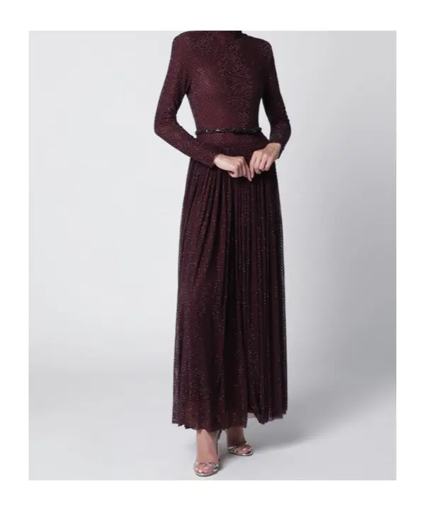 SELF-PORTRAIT Turtleneck Dress