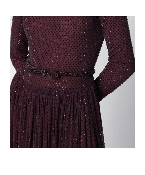 SELF-PORTRAIT Turtleneck Dress