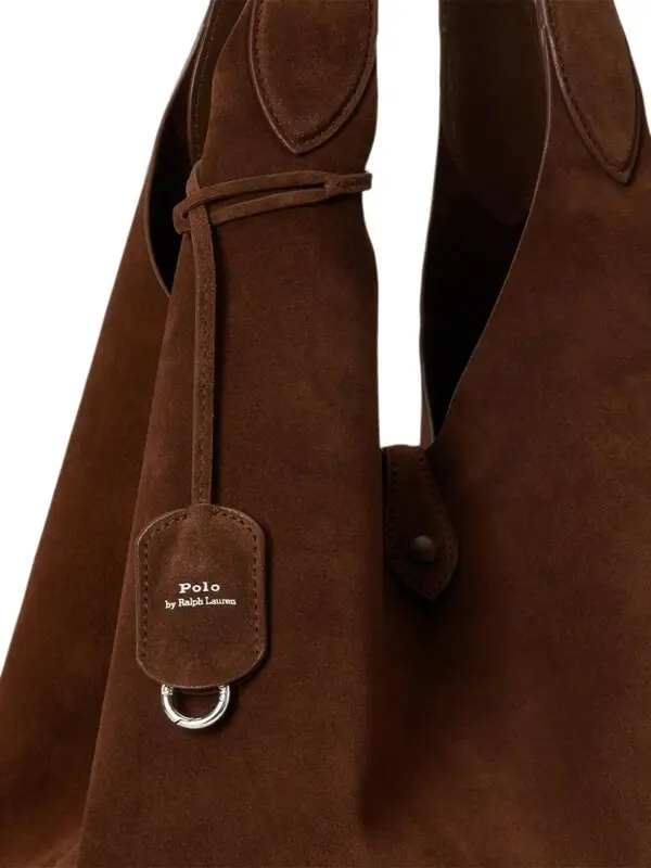 Polo Ralph Lauren Calf Suede Tote Bag