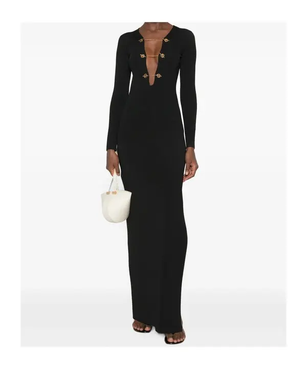Elisabetta Franchi Long-sleeved Dress