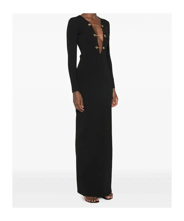 Elisabetta Franchi Long-sleeved Dress