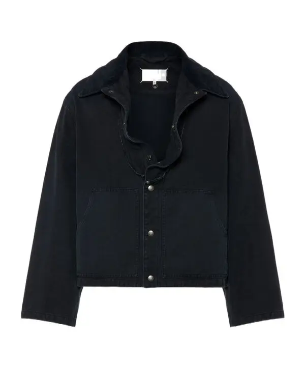 MAISON MARGIELA Folded Collar Denim Jacket