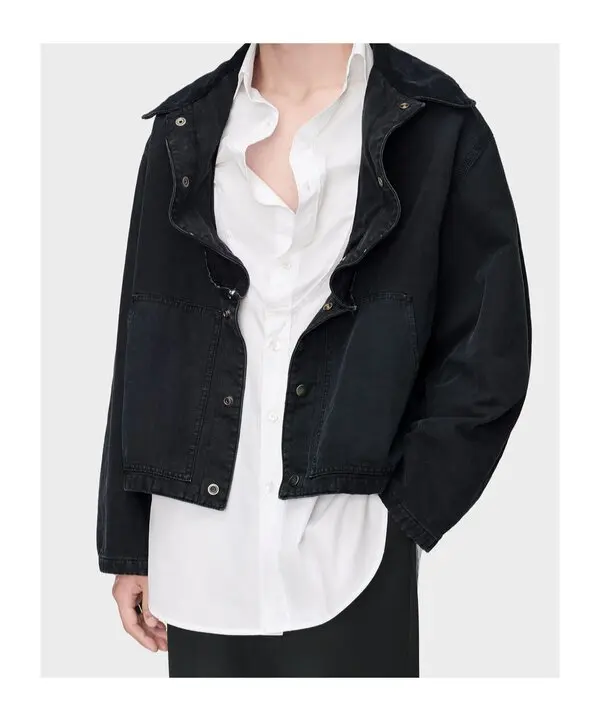 MAISON MARGIELA Folded Collar Denim Jacket