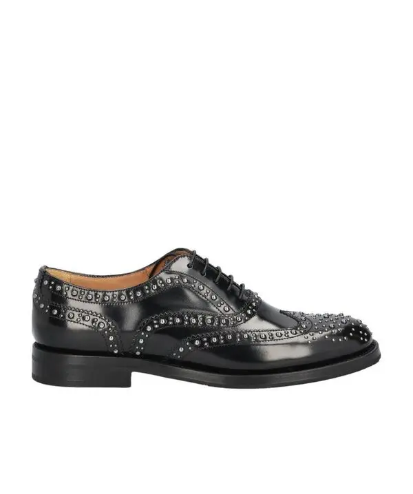 Church's Stud Detailed Lace-up Shoes - Black