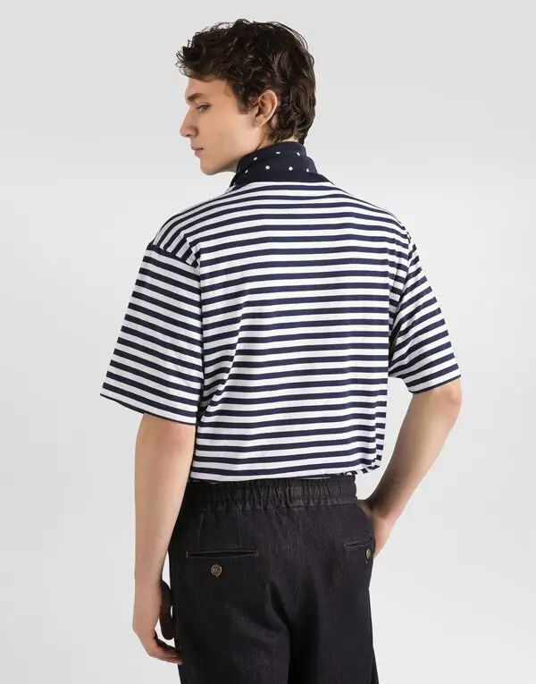 Dolce & Gabbana Striped Jersey T-shirt