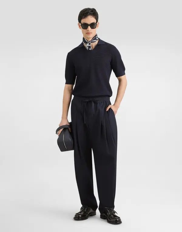 Dolce & Gabbana Cotton Poplin Jogging Trousers