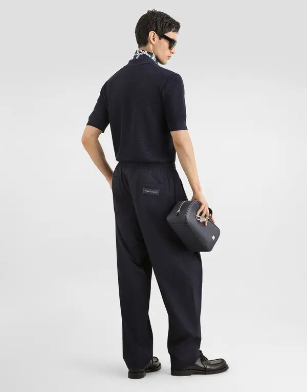 Dolce & Gabbana Cotton Poplin Jogging Trousers