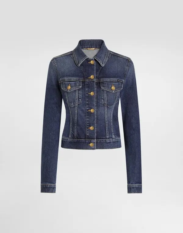 Dolce & Gabbana Single-breasted Denim Jacket