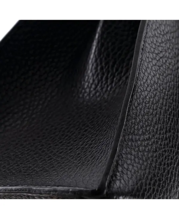 Hermès Kelly 32 Handbag Black Ardennes With Gold Hardware