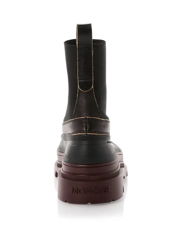 Moncler Vera Edge Ankle Boots