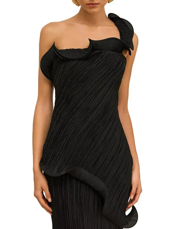 Cult Gaia Payton One Shoulder Gown
