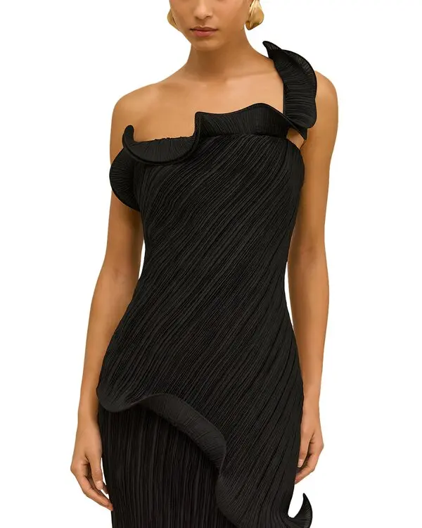 Cult Gaia Payton One Shoulder Gown