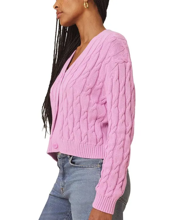 Splendid Rubi Cable Knit Cardigan Sweater