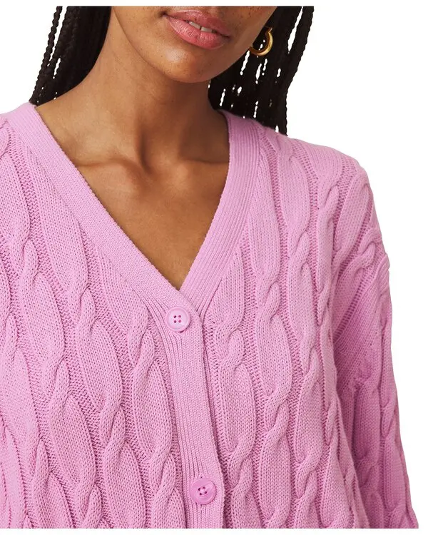 Splendid Rubi Cable Knit Cardigan Sweater