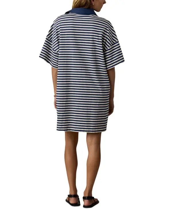 Faherty Brand Cotton Knit Dress - Shadow Bay
