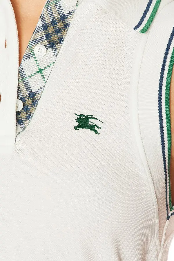 Burberry Martina Tennis Dress In White