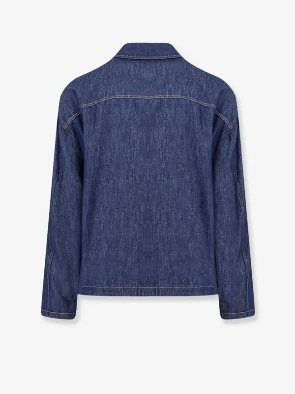Loewe Embroidered Anagram Denim Jacket