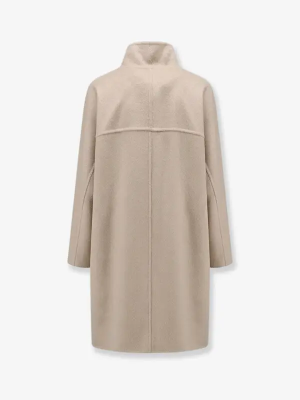 Alaïa Asymmetrical Cashmere Coat