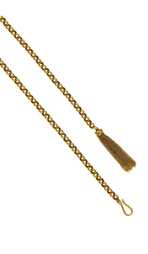 FRAME The Sebastian Belt In Metallic