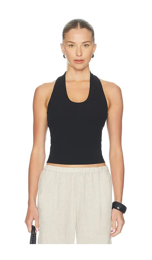 Spanx Spnax Ribbed Halter Top