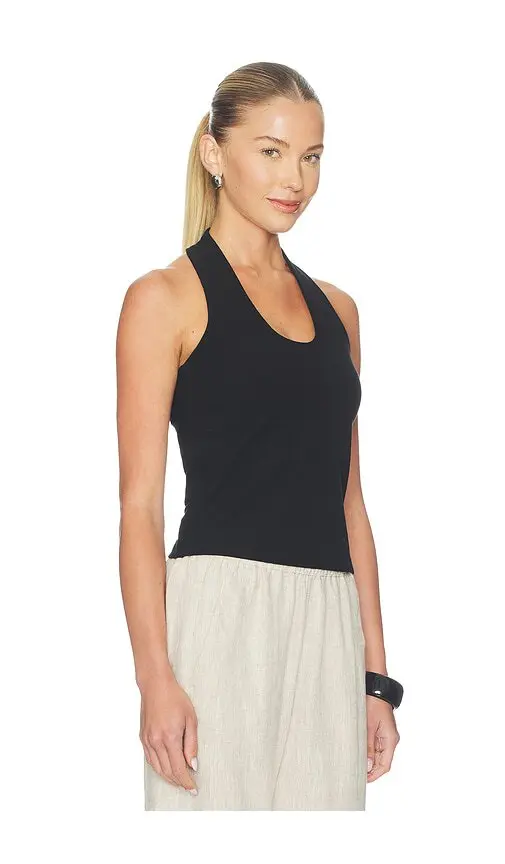Spanx Spnax Ribbed Halter Top