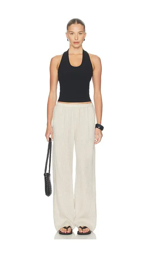 Spanx Spnax Ribbed Halter Top