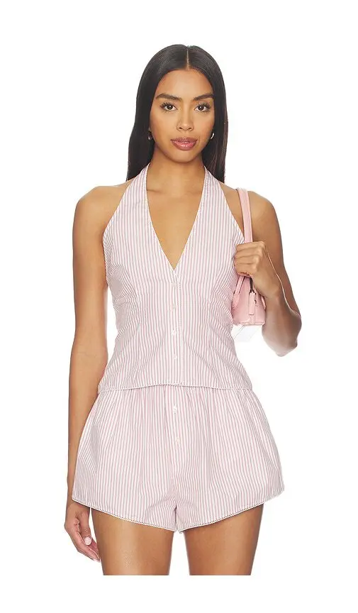 LOVERS AND FRIENDS Peyton Top In Pink