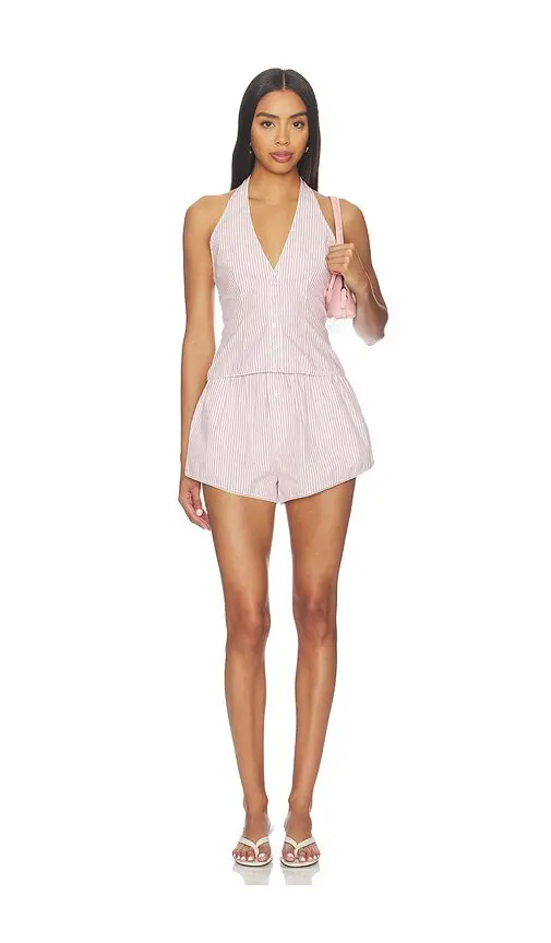 LOVERS AND FRIENDS Peyton Top In Pink