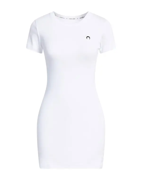 MARINE SERRE Cotton Jersey T-shirt Mini Dress