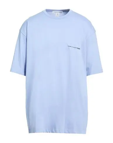 Comme Des Garçons T-shirt Sky Size Cotton - Blue