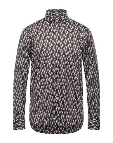 SONRISA Shirt Chocolate Size Cotton