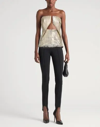 Rick Owens Top Size Cotton, Elastomultiester, Rubber