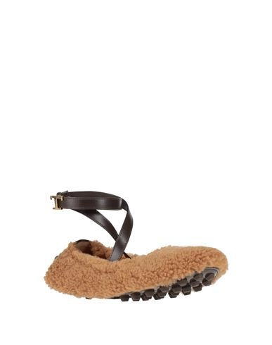 TOD'S Shearling Ballet Flats