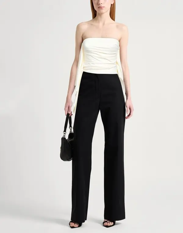 Attico Ruched Strapless Top