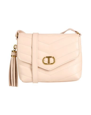 TWINSET Cross-body Bag Antique Rose Cow Leather - Pink