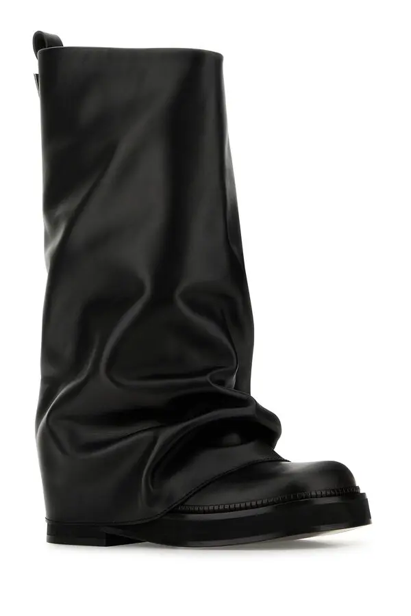 Attico Leather Robin Boots
