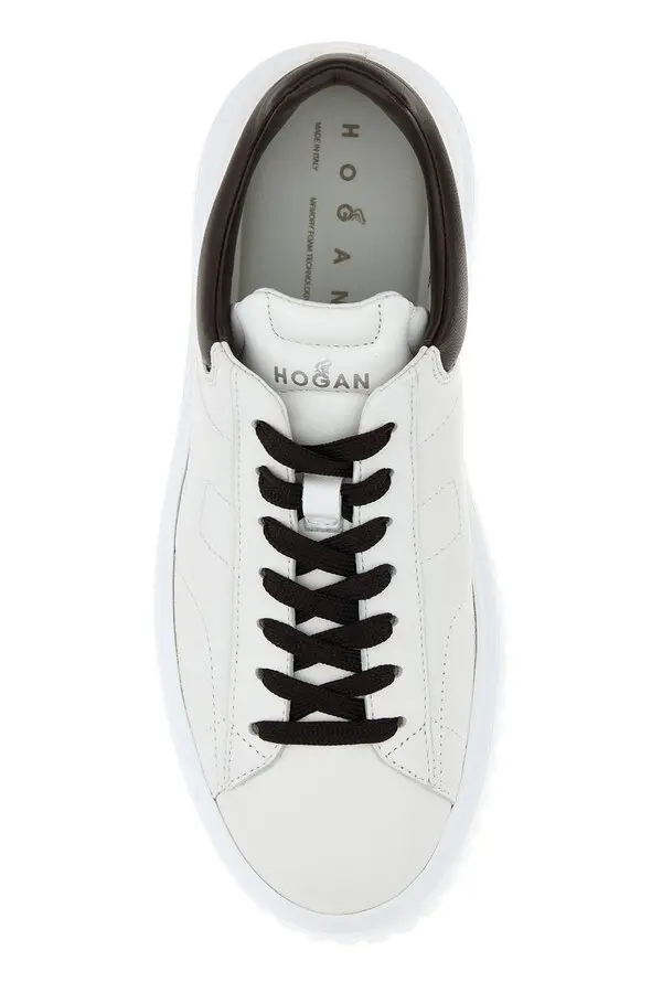 Hogan Leather H-stripes Sneakers