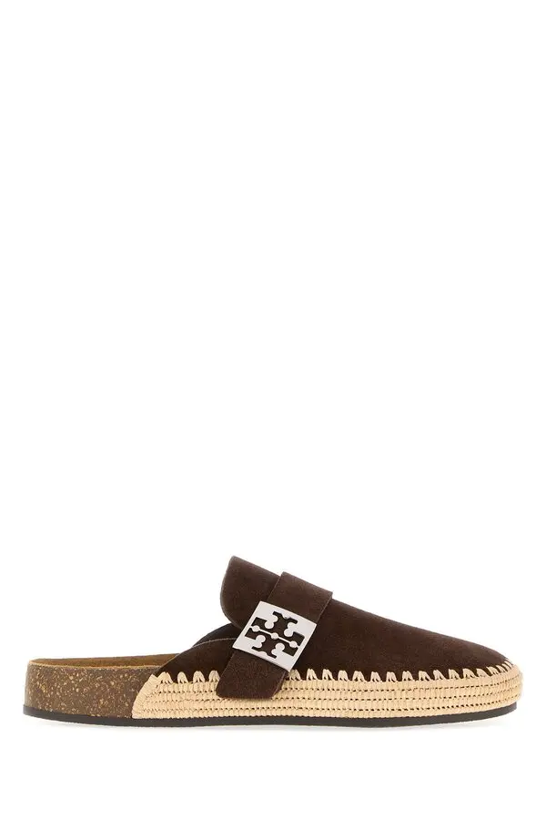 Tory Burch Suede Mellow Slippers