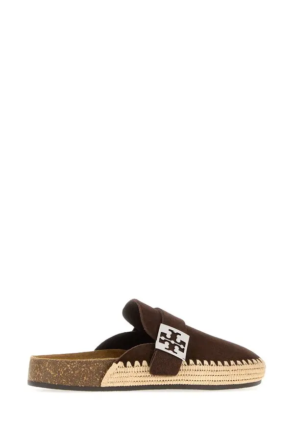 Tory Burch Suede Mellow Slippers