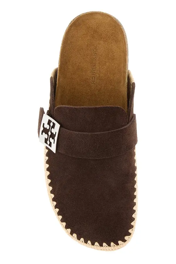 Tory Burch Suede Mellow Slippers