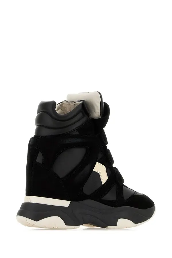 Isabel Marant Étoile Suede And Leather Balskee Sneakers