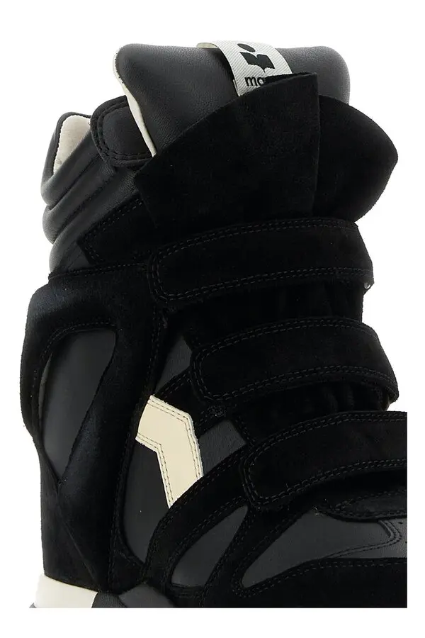 Isabel Marant Étoile Suede And Leather Balskee Sneakers