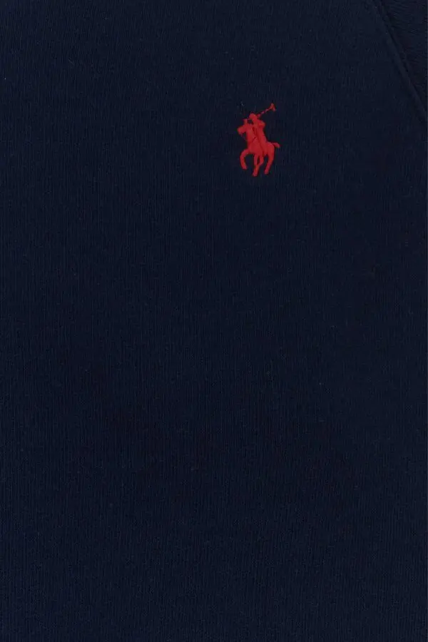Polo Ralph Lauren Navy Cotton Blend Sweatshirt