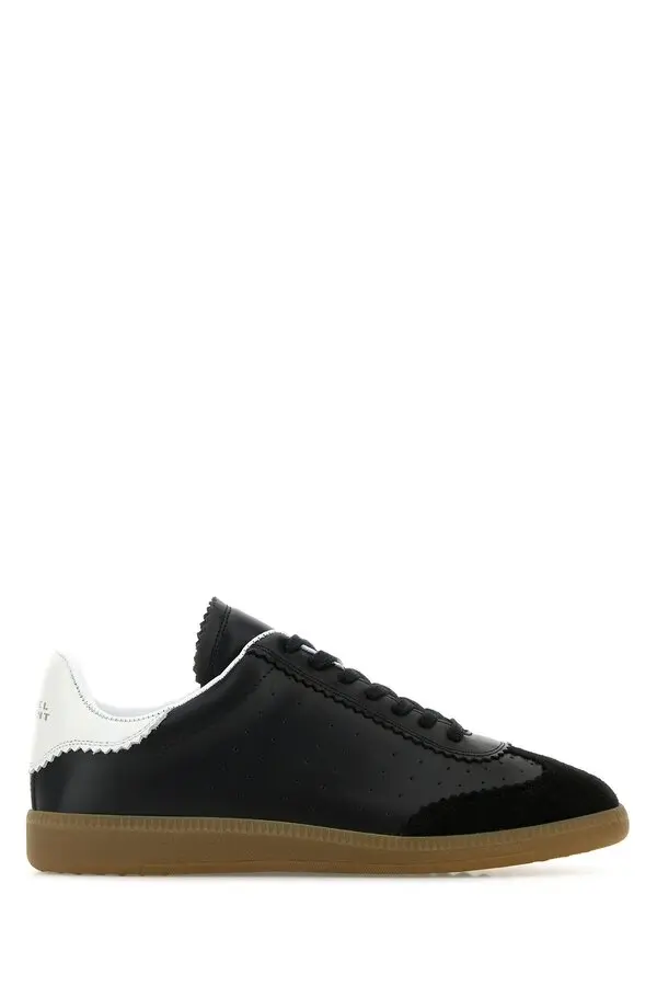 Isabel Marant Étoile Leather Bryce Sneakers - Black