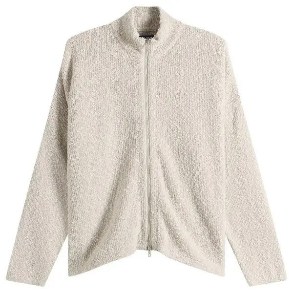 PICANTE Bouclé Funnel Neck Zip-through Knit