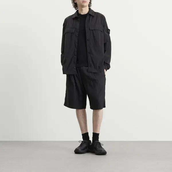 Stone Island Ghost Nylon Smerigliato Shirt Jacket
